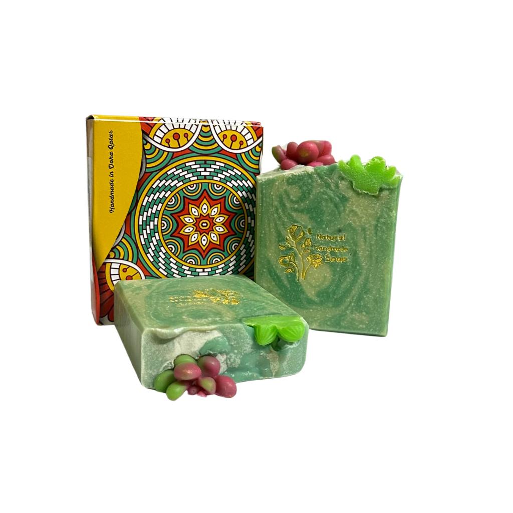 Aloe Vera Soap 95g | Natural Handmade Soap | Love Lavishly Qatar