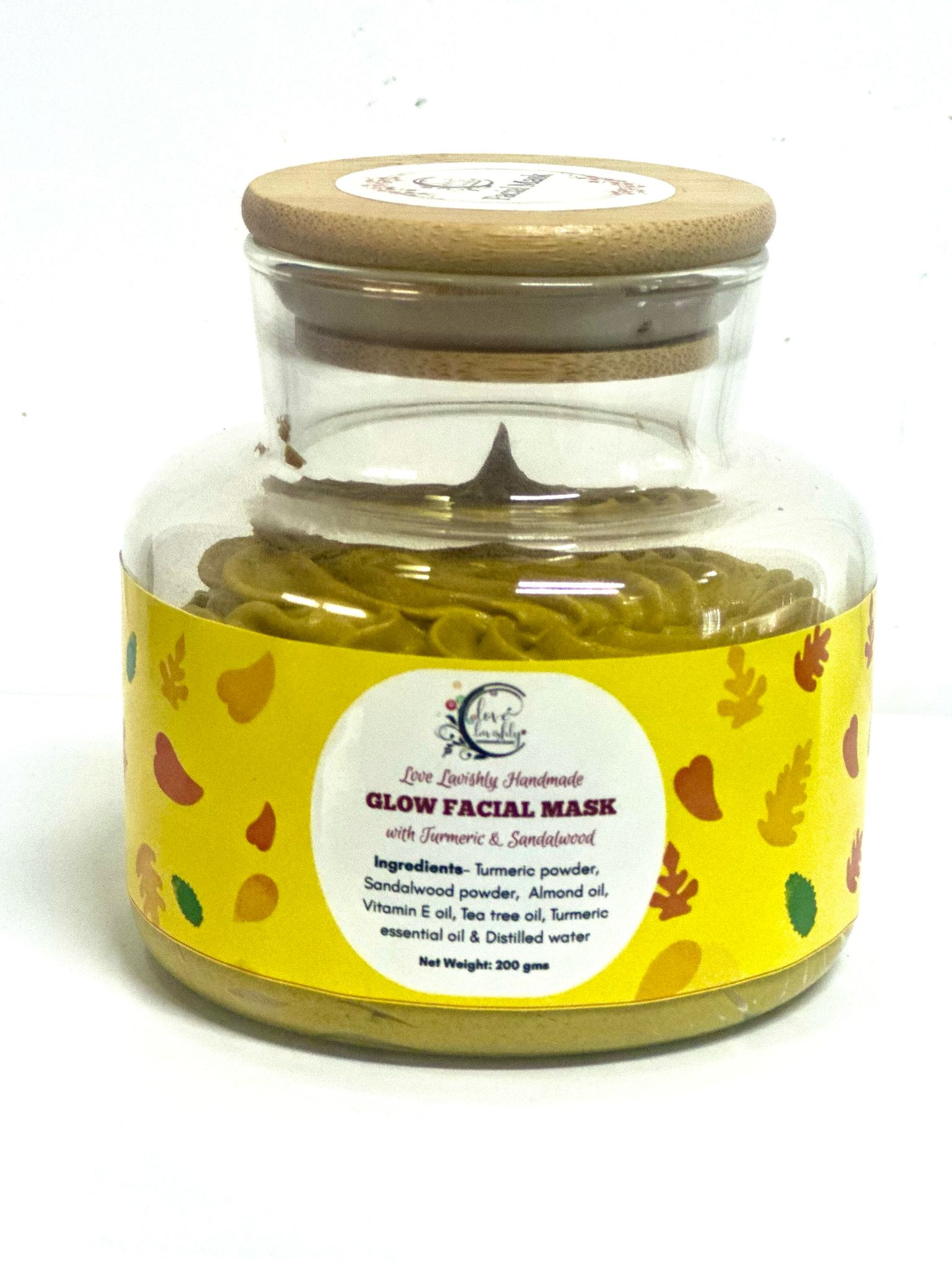 Glow Facial Mask | Natural Handmade Facial Mask | Love Lavishly Qatar